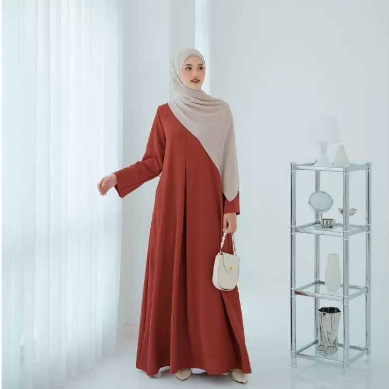 Jual BASIC ABAYA GAMIS POLOS BAHAN CRINKLE AIRFLOW GAMIS PUTIH GAMIS HOMEDRESS BUSUI | GAMIS ...