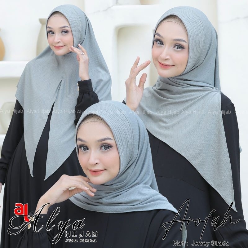 Jual Jilbab Instan Simple Arafah Ori Alya Hijab | Shopee Indonesia