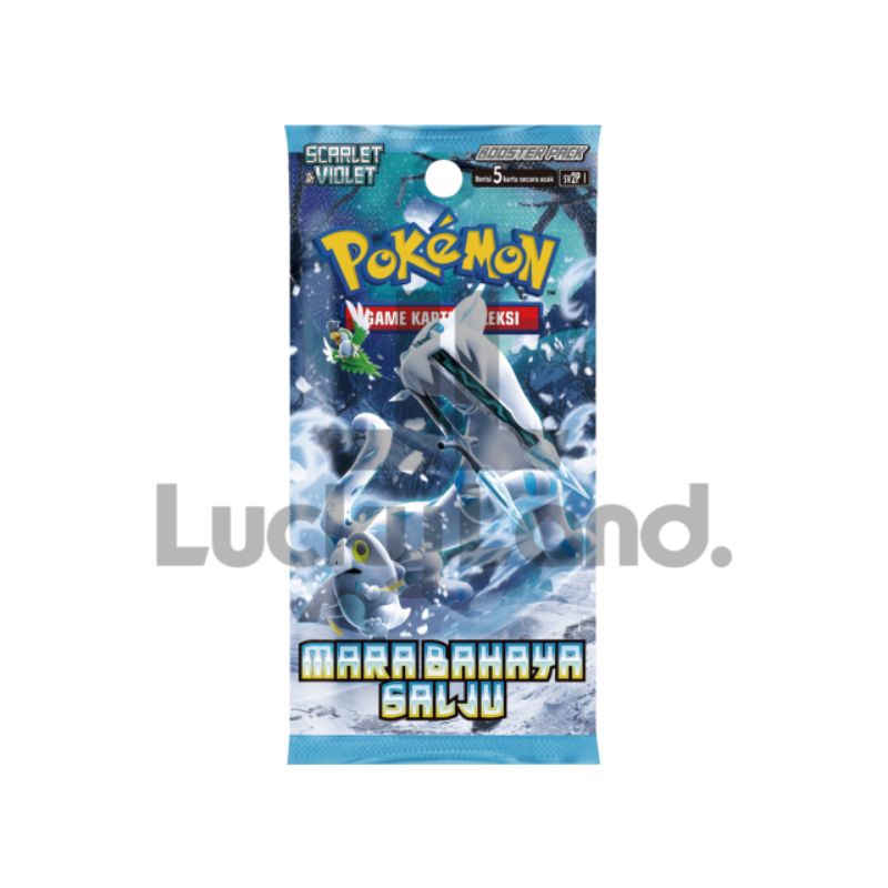 Jual Kartu Pokemon Marabahaya Salju Booster Pack sV2p Bahasa Indonesia | Shopee Indonesia