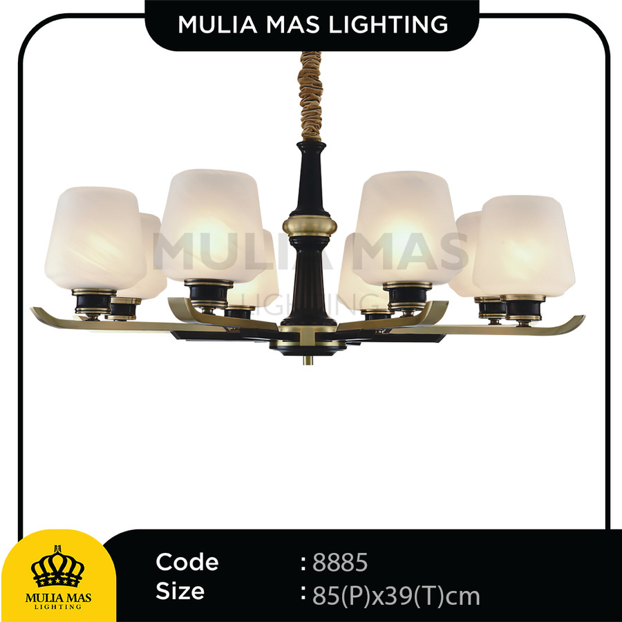 Jual Lampu Gantung Model Lampion Minimalis Art Deco Hias Ruang Tamu ...