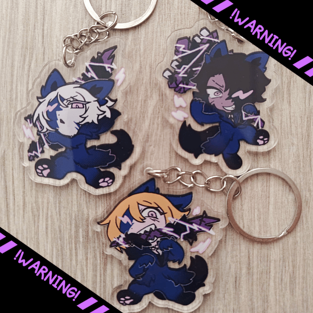 Jual Limbus Company Faust Heathcliff Don Telepole Keychain Fanart By ...