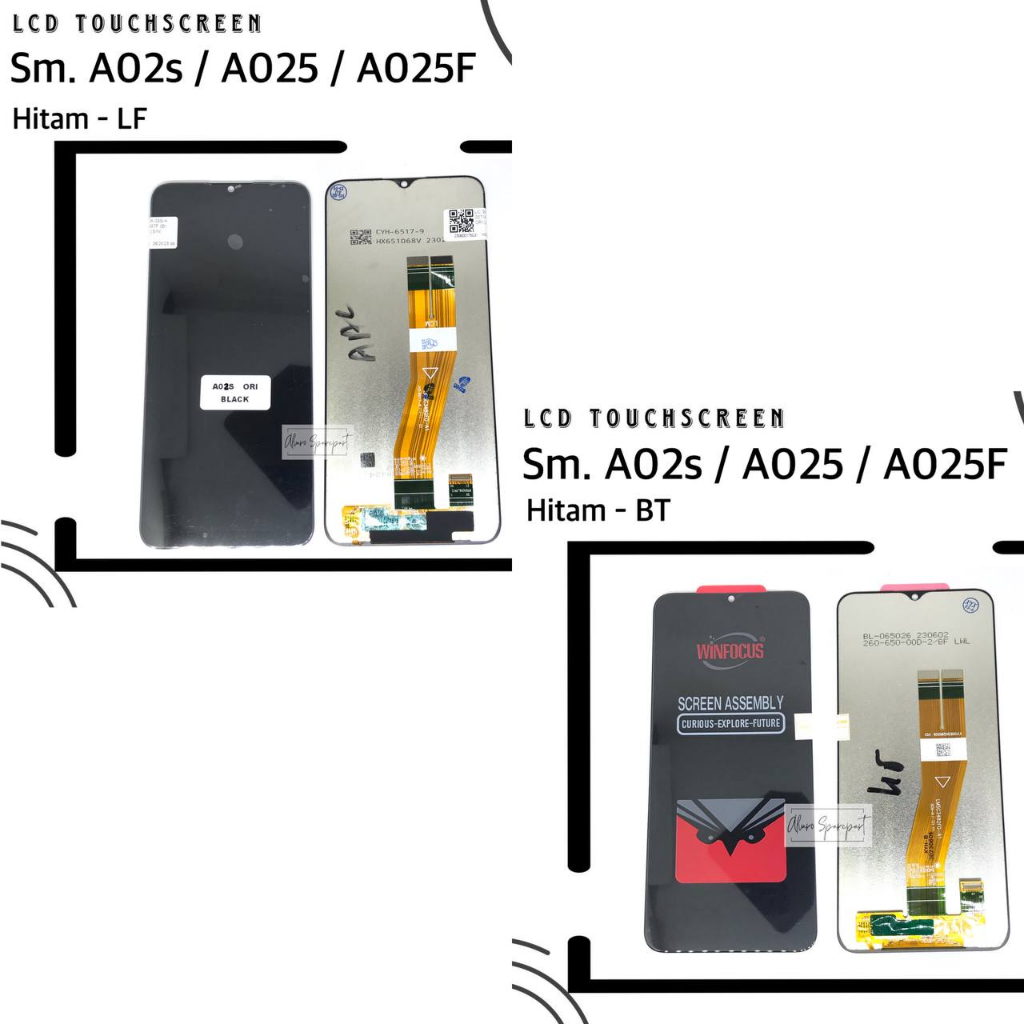 Jual LCD TOUCHSCREEN SAMSUNG A02S A025F A025G FULLSET | Shopee Indonesia