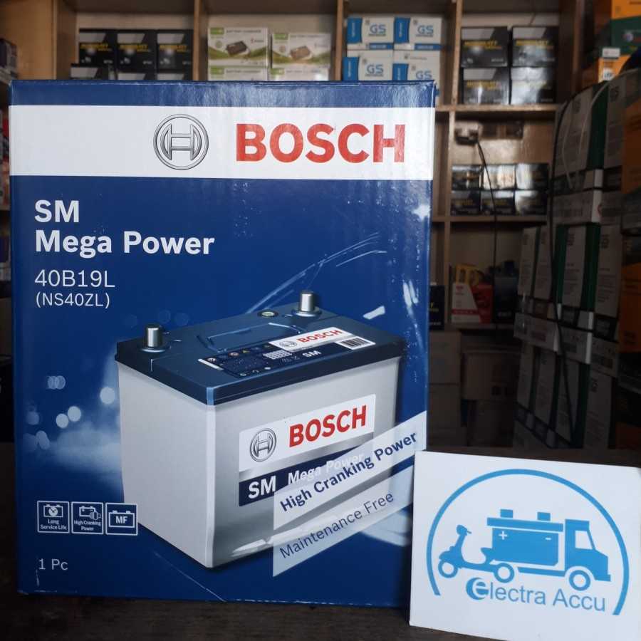Jual Aki Mobil NS40ZL / 40B19L Bosch Sigra Charade Ayla Classy YRV Sirion Rocky Agya Altis Raize ...