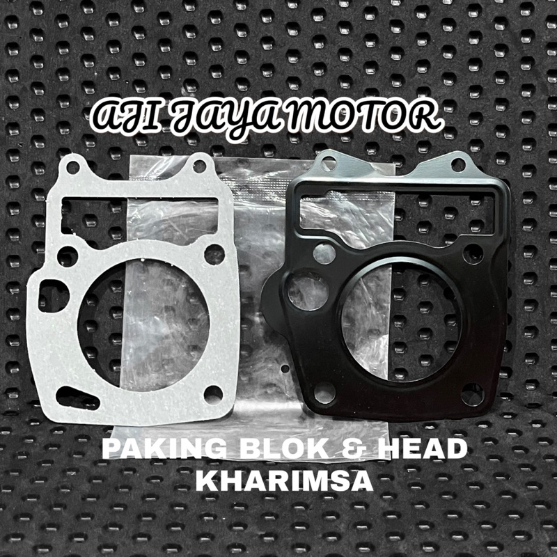 Jual Paking Blok Dan Paking Head Karisma Supra 125 ( OEM ) | Shopee Indonesia