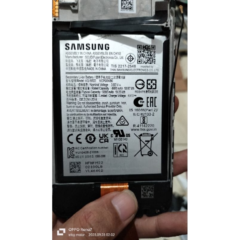 Jual BATRAI BATRE SAMSUNG A03/A03S ORIGINAL COPOTAN | Shopee Indonesia