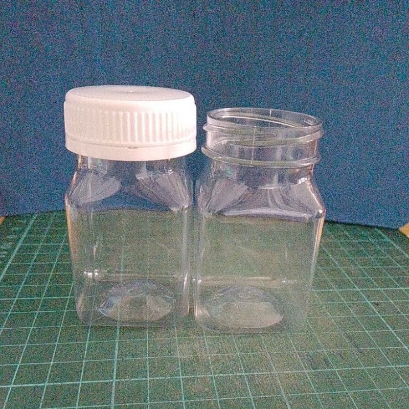 Jual Botol Kapsul Kotak 60 Mili Tutup Ulir Shopee Indonesia