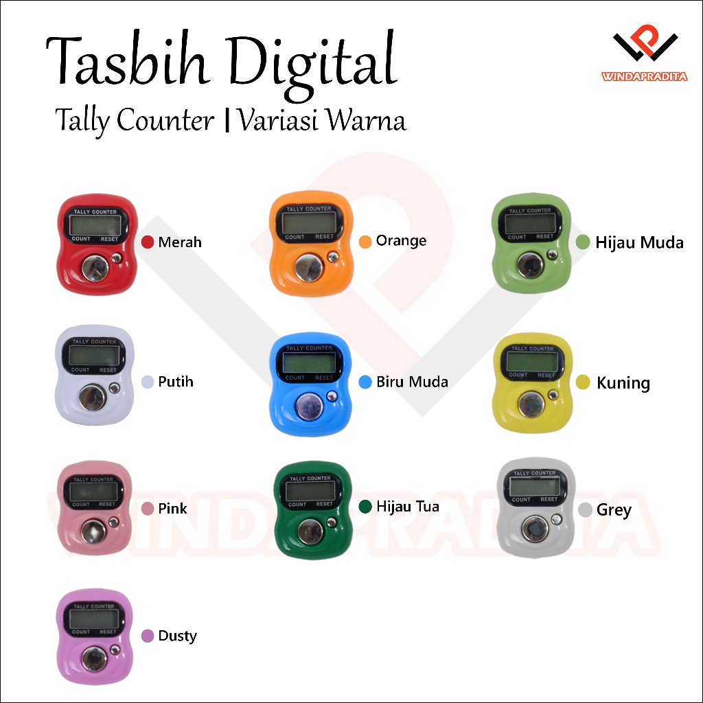 Jual Tasbih Digital Mini Tasbih Cincin Kecil Tasbih Led Lucu Warna ...