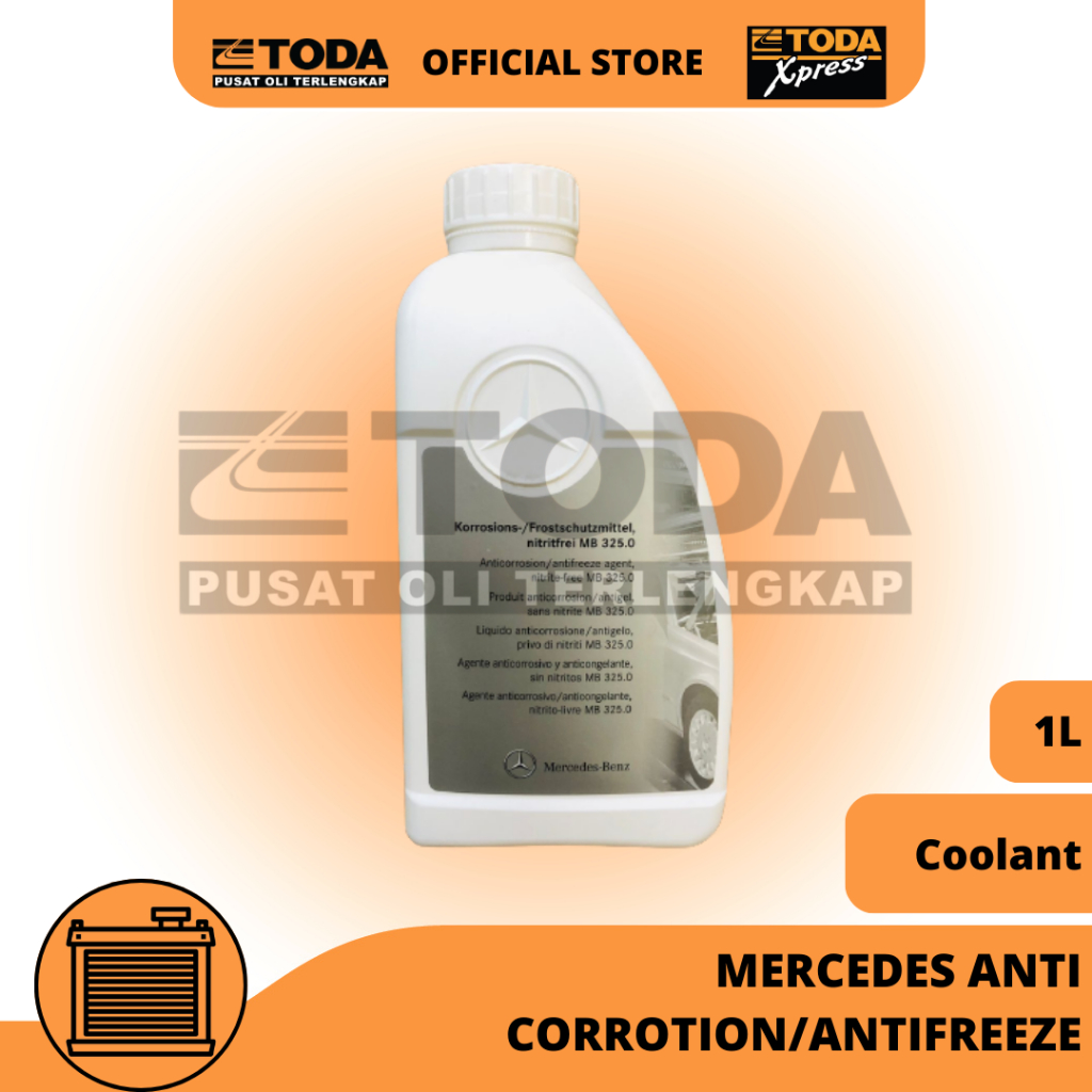 Jual Air Coolant Radiator Mercedes Benz Anti Corrotion Antifreeze 1L ...