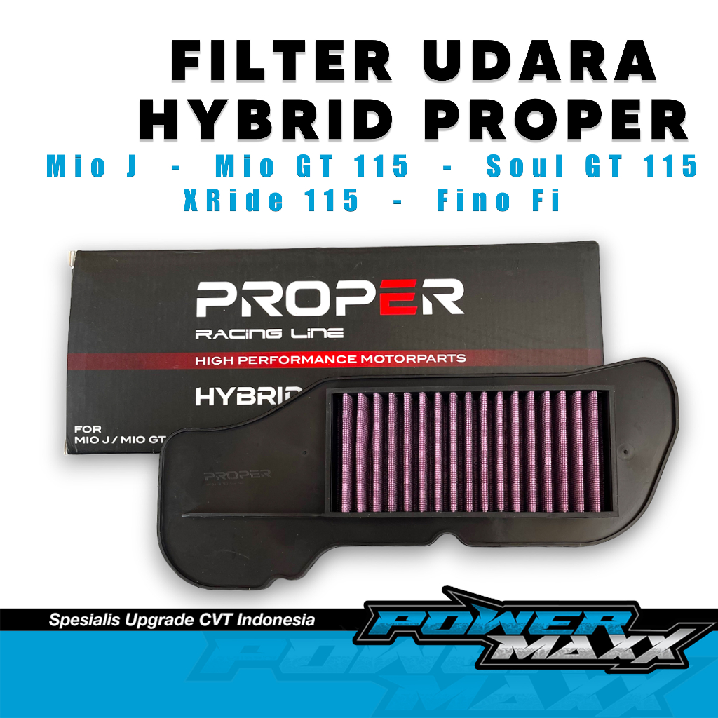 Jual FILTER UDARA Saringan Udara RACING Proper MIO J filter udara ...