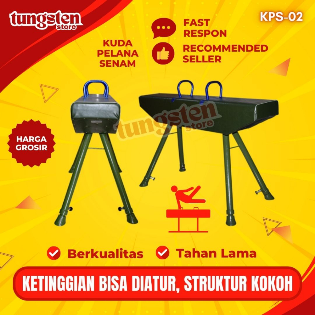 Jual Kuda-Kuda Pelana Senam KPS-02, Kuda Lompat Senam | Shopee Indonesia