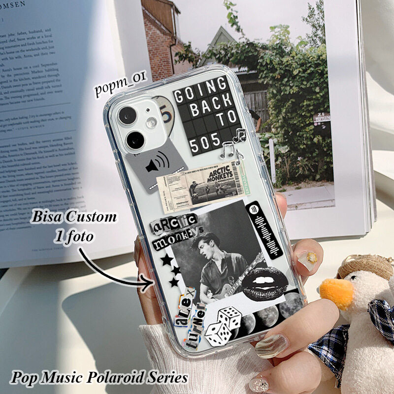 Jual CUSTOM CASE POP MUSIC POLAROID SERIES/ AESTHETIC CASING TEMA BAND ...