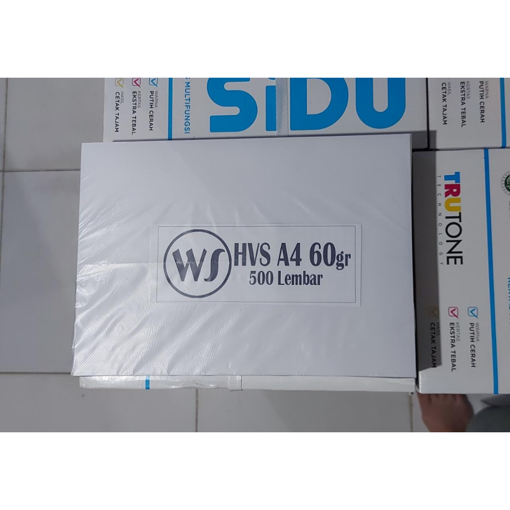 Jual KERTAS HVS A4 60 GSM | Shopee Indonesia