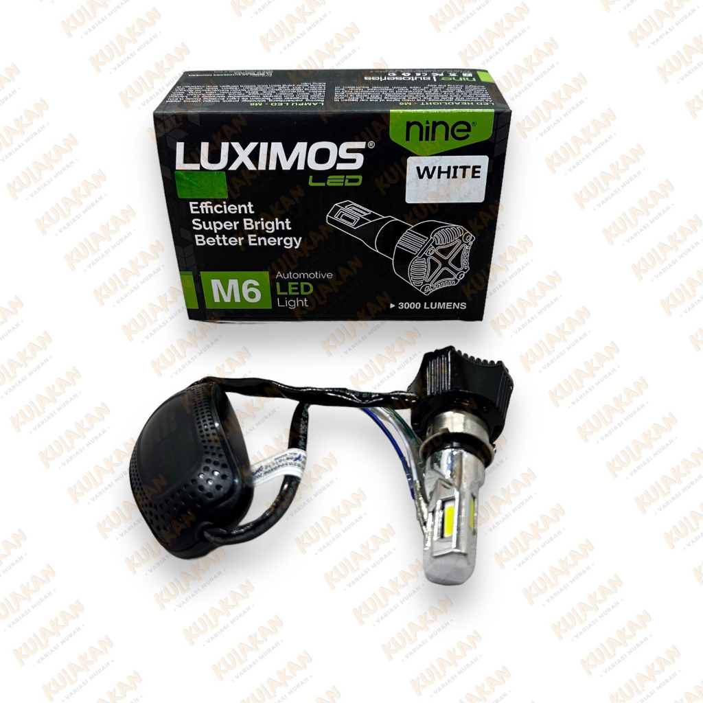 Jual Lampu LED Luminos Original Luximos M6 6 Sisi Mata White Putih 36 ...
