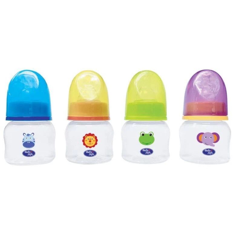 Jual Baby Safe Feeding Botol handle 125ml JS001 - JS005 Feeding Bottle ...