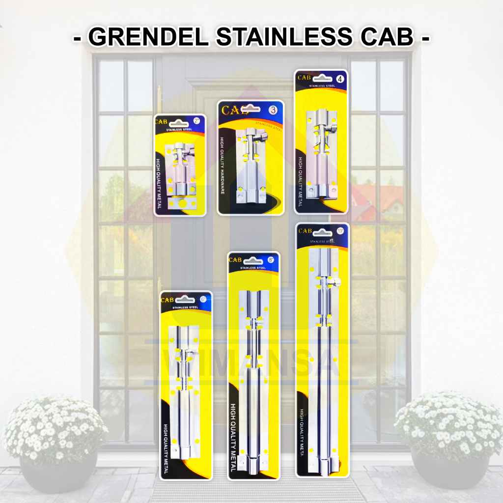 Jual GRENDEL CAB STAINLESS STEEL - GRENDEL SELOT | Shopee Indonesia