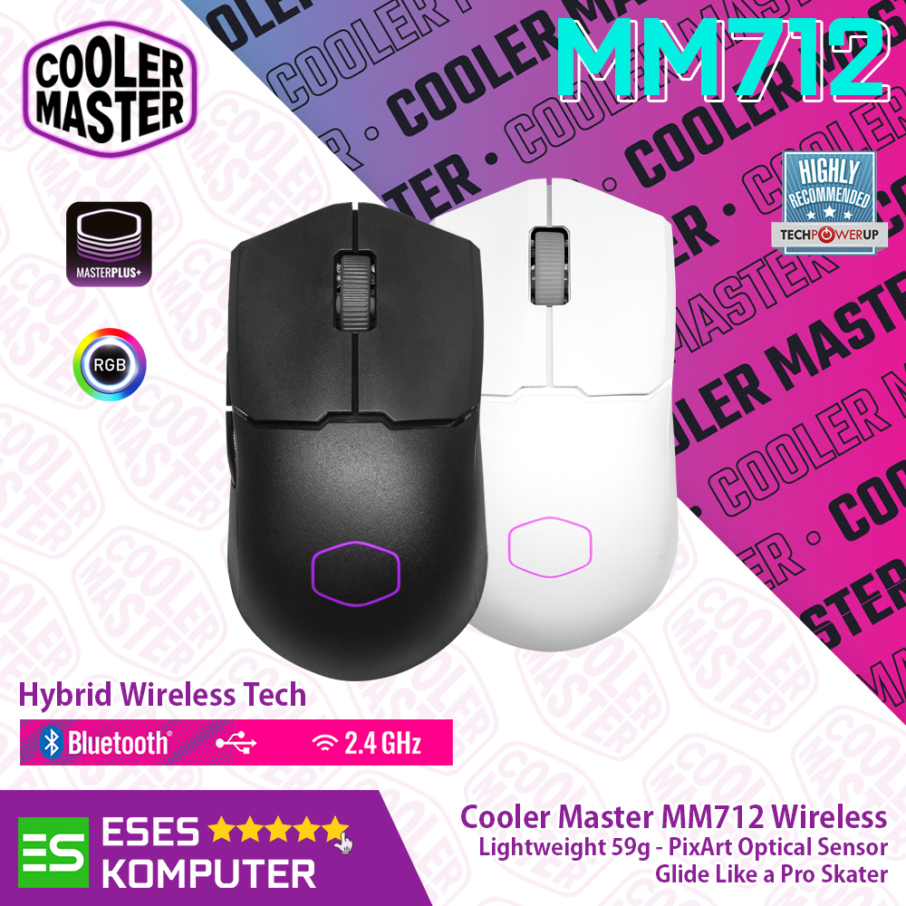 Jual Mouse Cooler Master MM712 Wireless RGB | Mouse Gaming | Shopee ...