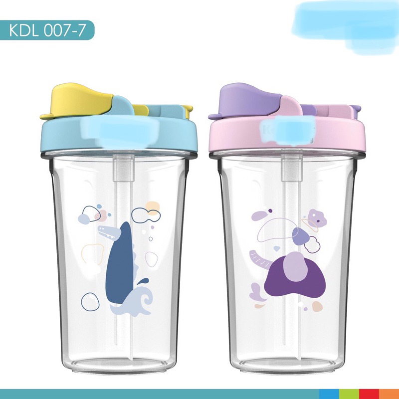 Jual BOTOL MINUM ANAK KANDILA 2IN1 TRAINING CUP STRAW & DIRECT 400ML ...