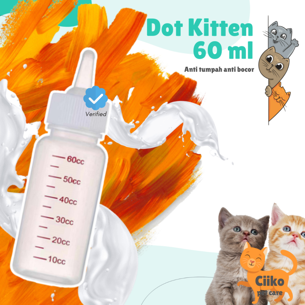 Jual Botol Dot Kucing Anti-Tumpah - Minum Lebih Mudah dan Bersih ...