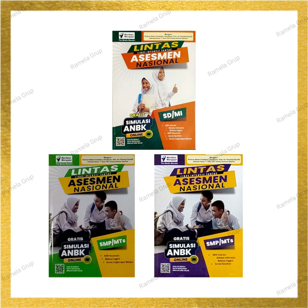 Jual BUKU ANBK LINTAS ASESMEN TAHUN 2023 MEDIA MANDIRI | Shopee Indonesia