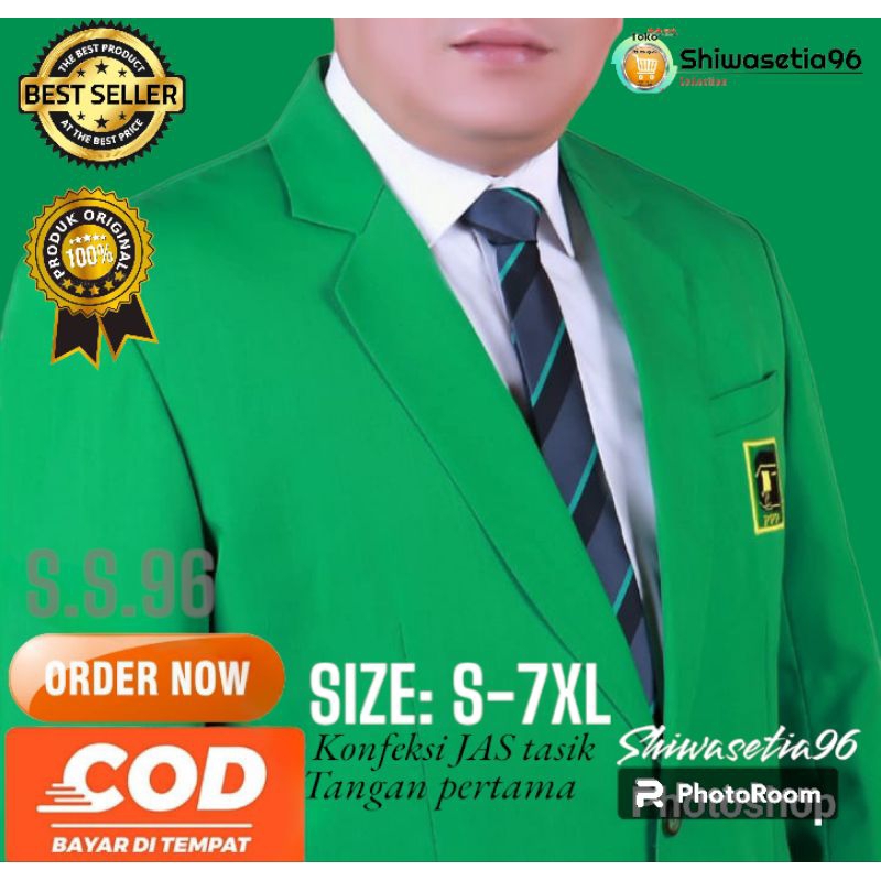 Jual Blazer Partai PPP/Jas Partai PPP Size: XS-7XL/Jas Formal Seragam ...