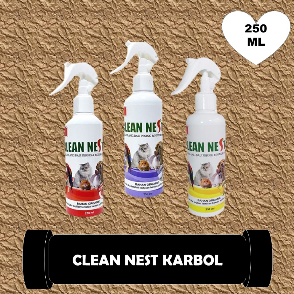 Jual CLEAN NEST Penghilang Bau Pesing dan Kotoran Hewan CLEANNEST Untuk Kesehatan Anjing ...