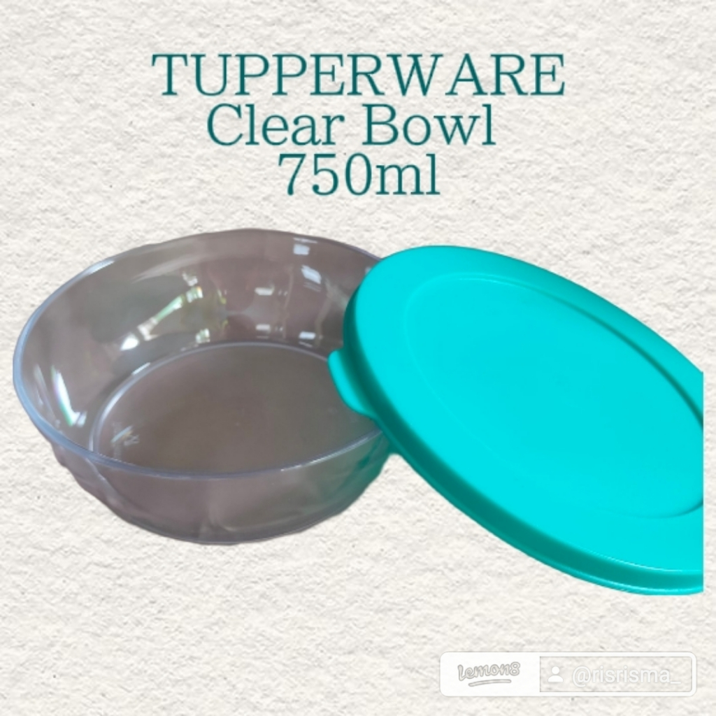 Jual [NEW] Tupperware Clear Bowl 750ml | Shopee Indonesia