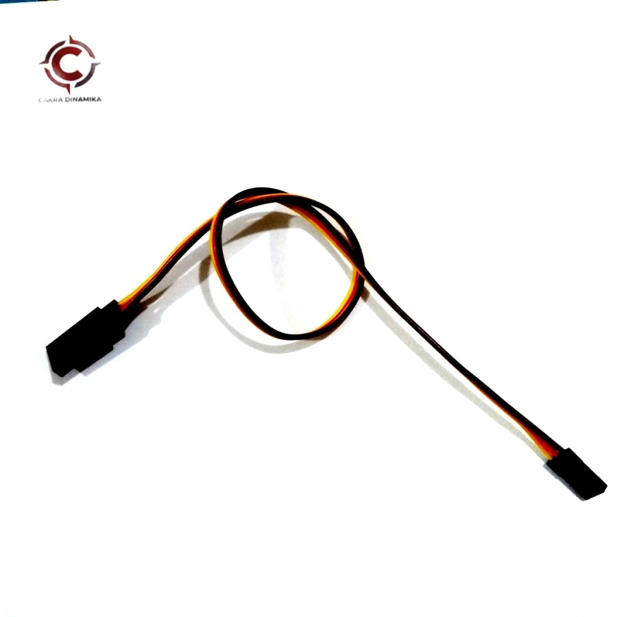 Jual 1pcs Heavy Duty Servo Cable ext 300mm 30cm 22AWG kabel lurus ...