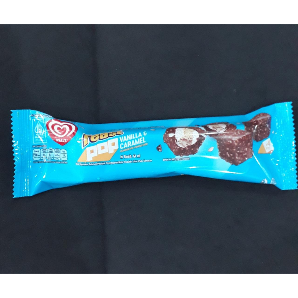 Jual ICE CREAM WALLS FEAST POP 64ML | Shopee Indonesia