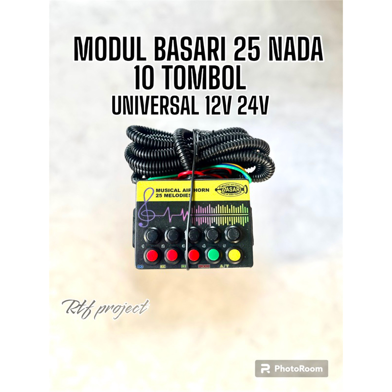 Jual MODUL KLAKSON TELOLET 3 CORONG BASARI 25 NADA 10 TOMBOL UNIVERSAL ...