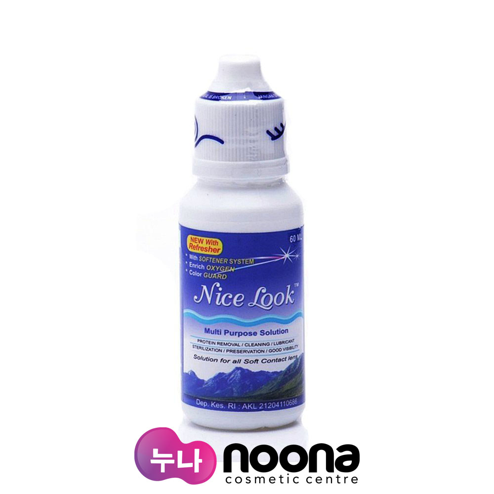 Jual NICE LOOK SOLUSI MULTIGUNA / AIR SOFTLENS SEPAKET ISI 3 BOTOL ...