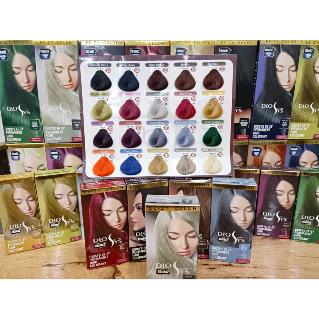 Jual Diosys EE-ZY permanent hair color / Cet Rambut | Shopee Indonesia