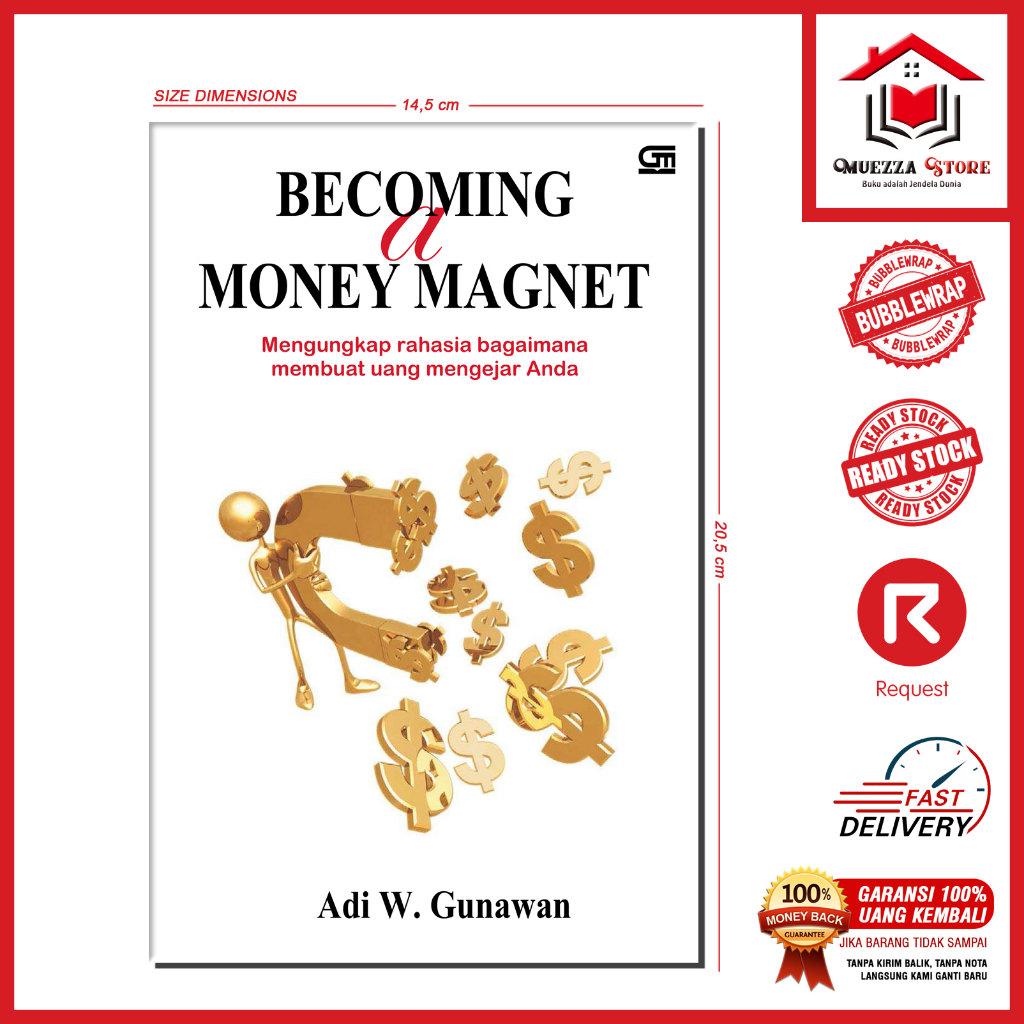 Jual Buku Menjadi Magnet Uang by Adi W Gunawan | Shopee Indonesia
