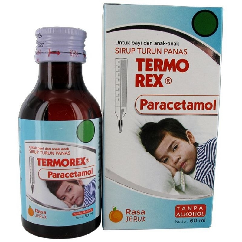 Jual TERMOREX DEMAM / TERMOREX DMP 60ml/OBAT PENURUN PANAS ANAK/OBAT ...