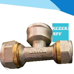 Jual nepel kuningan T knee drat air panas nepel Tee Drat Dalam 1/2" Inch | Shopee Indonesia