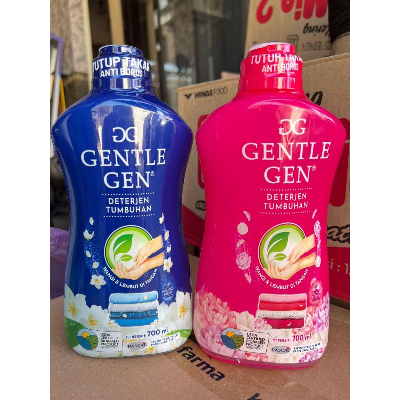 Jual Gentle Gent Cair Botol Deterjen Tumbuhan 700ml | Shopee Indonesia
