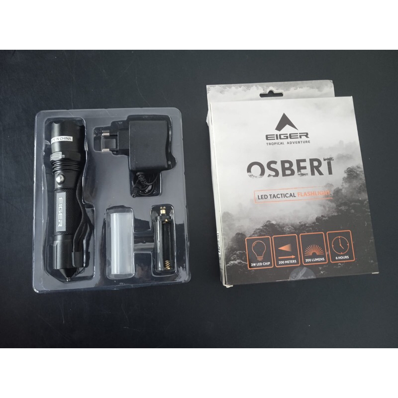Jual Senter Eiger1989 Osbert Flashlight Lampu | Shopee Indonesia