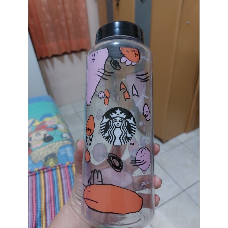 Jual Starbucks 1 ltr Bottle Doodle | Shopee Indonesia