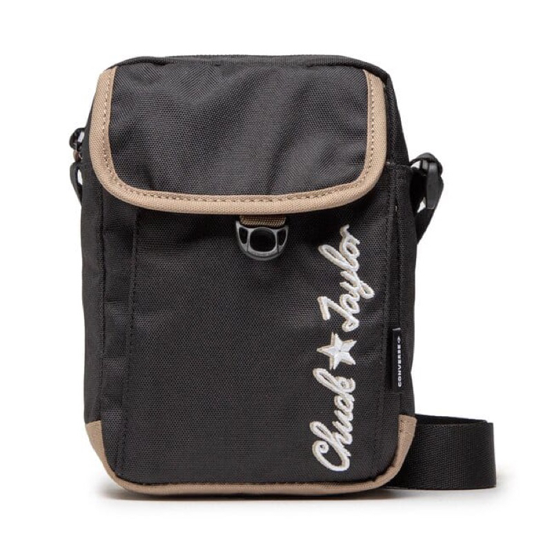Jual Tas Converse Embroidered Chuck Taylor Crossbody Black Original ...