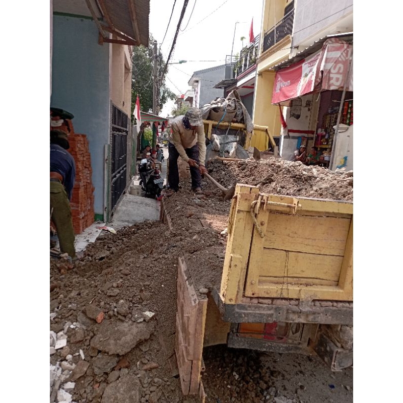 Jual urugan puing dan buang sampah bekas bangunan#von083870081233 ...