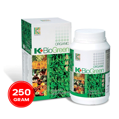 Jual Organic K-Bio Green Original 250 GRAM (Asli & Recommended ...