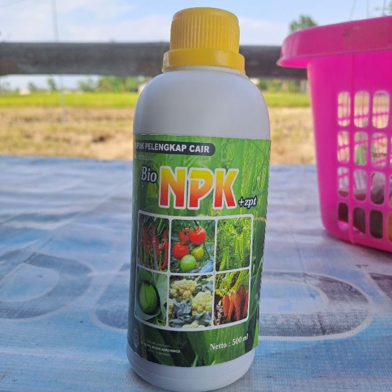 Jual PUPUK NPK + ZPT 500 ML / NPK CAIR 500ML | Shopee Indonesia
