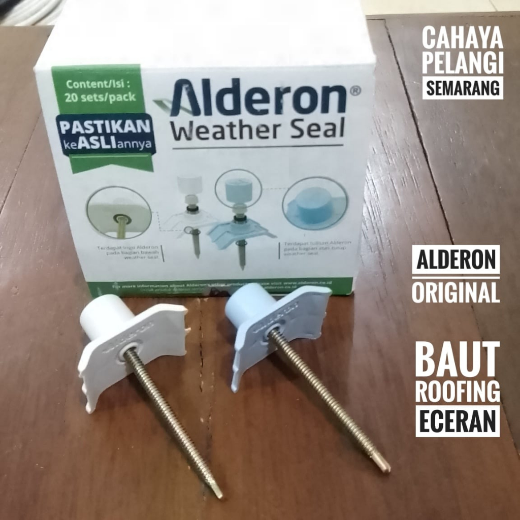 Jual Baut Roofing Atap ALDERON 830 / 860 Weather Seal Original - Harga ...