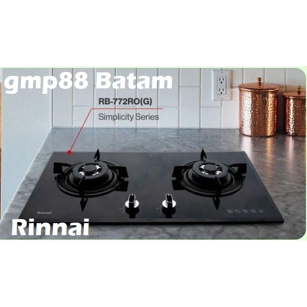 Jual Built-in Gas Hob Kompor Gas Tanam 2 Tungku Rinnai RB-772 RO ( G) Khusus Batam | Shopee ...