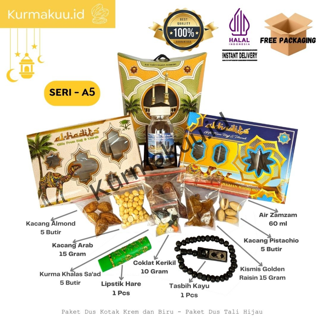 Jual Paket Oleh Oleh Haji dan Umroh Komplit (Seri-A5-A6) Souvenir Haji ...