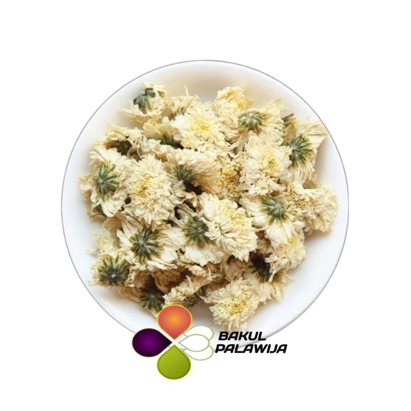 Jual TEH BUNGA KRISAN PUTIH WHITE ROYAL CHRYSANTHEMUM FLORAL FLOWER TEA ...