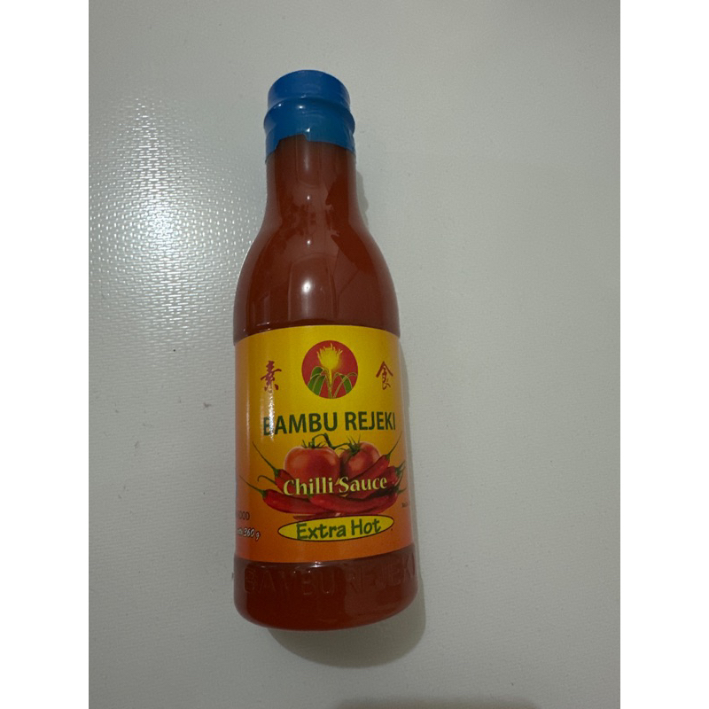 Jual Bambu rezeki chili sauce extra hot / saos sambal vege | Shopee ...
