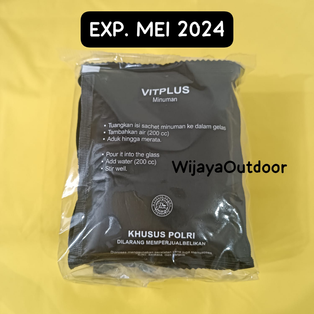 Jual Ransum Vitplus Suplus Minuman TNI Polri Minuman Tambahan Outdoor | Shopee Indonesia