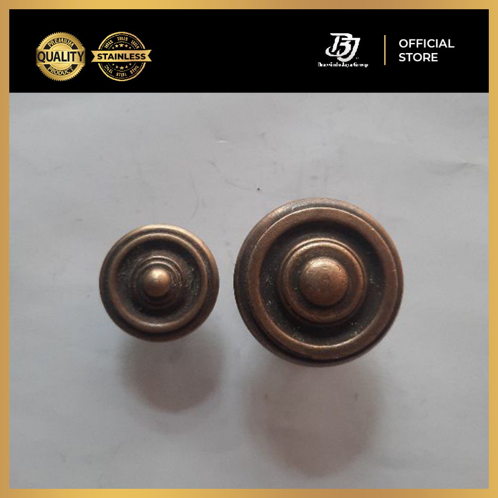Jual Handle Gagang Laci / Tarikan Almari Lemari Kecil Bulat Antik Model ...