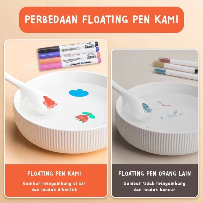 Jual Spidol Ajaib Mengapung di Air Magic Pen / Magic Marker Floating ...