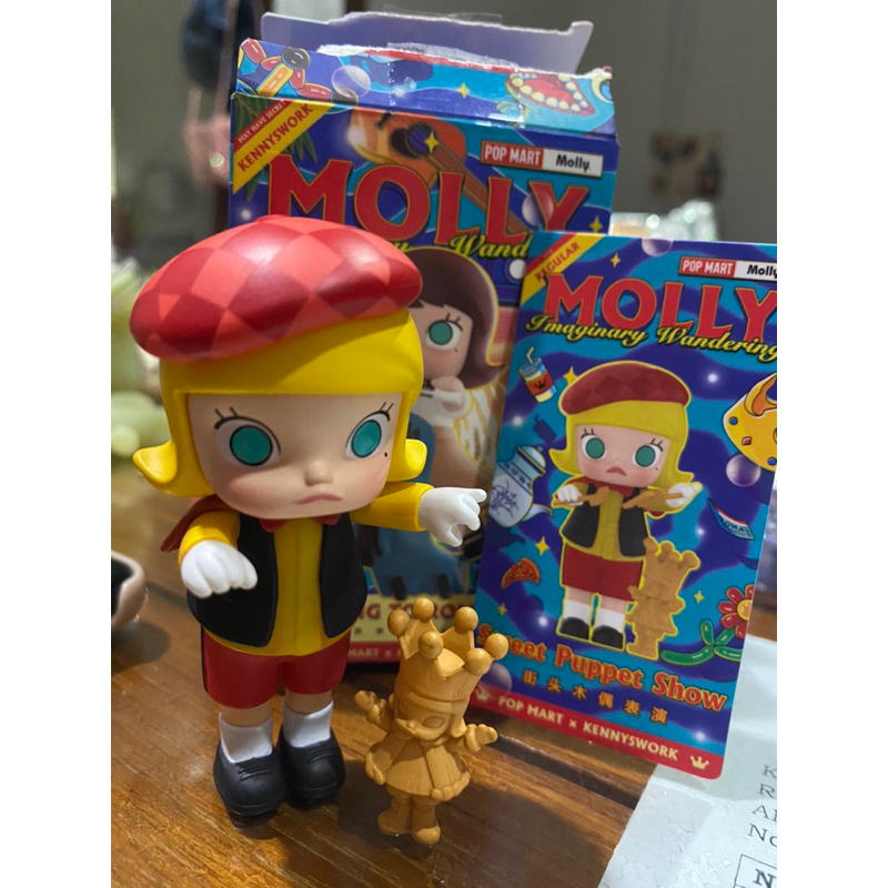 Jual pop mart molly imaginary street puppet show | Shopee Indonesia